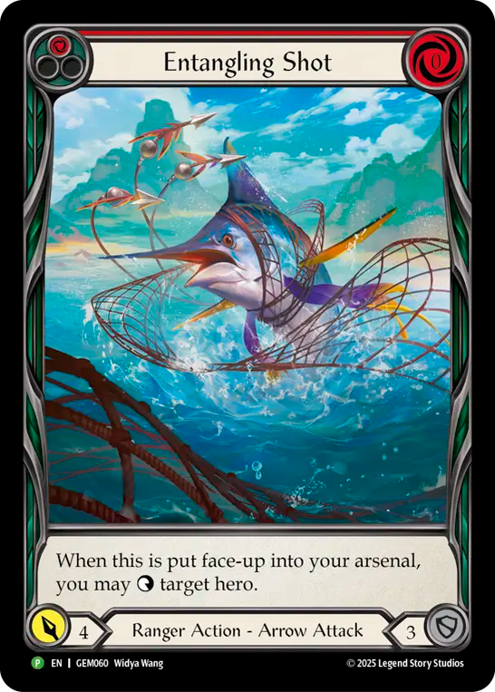 Entangling Shot Rainbow Foil Promo – Fluke & Box