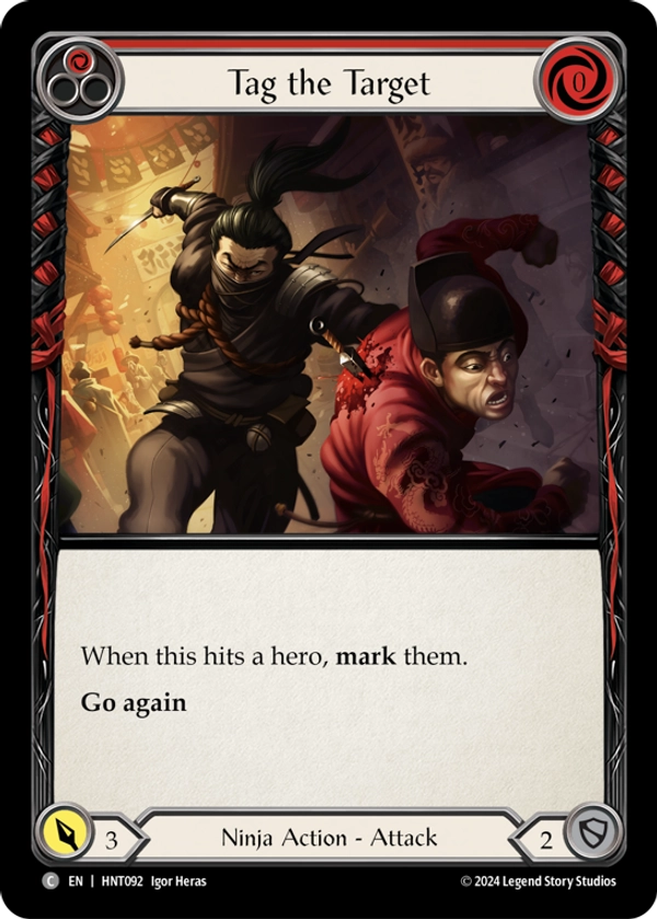 3x Tag the Target (Red) – Fluke & Box