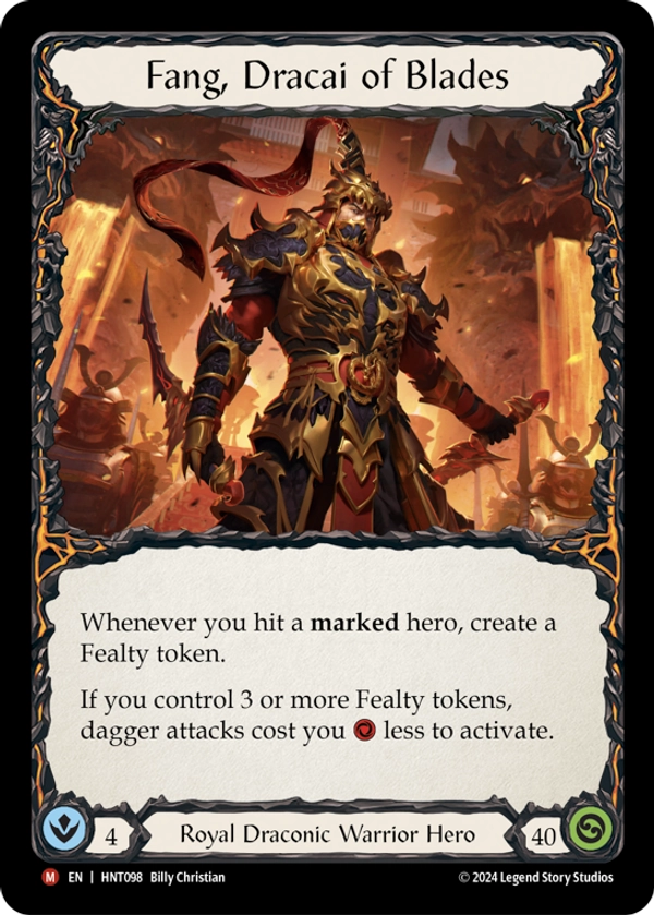 Fang, Dracai of Blades – Fluke & Box