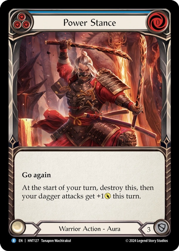 3x Power Stance (Blue) – Fluke & Box