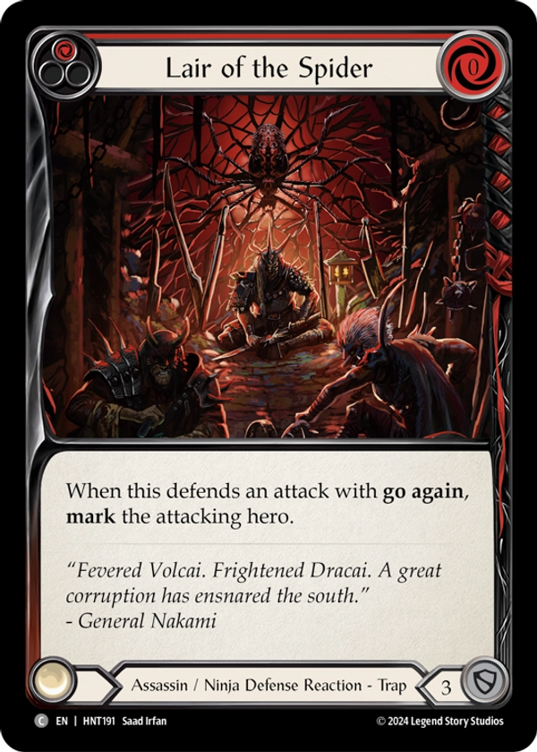 3x Lair of the Spider – Fluke & Box