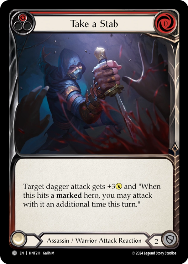 3x Take a Stab (Red) – Fluke & Box