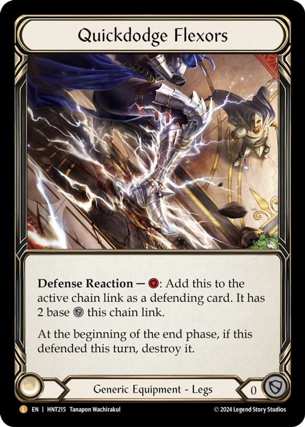 Quickdodge Flexors Rainbow Foil – Fluke & Box