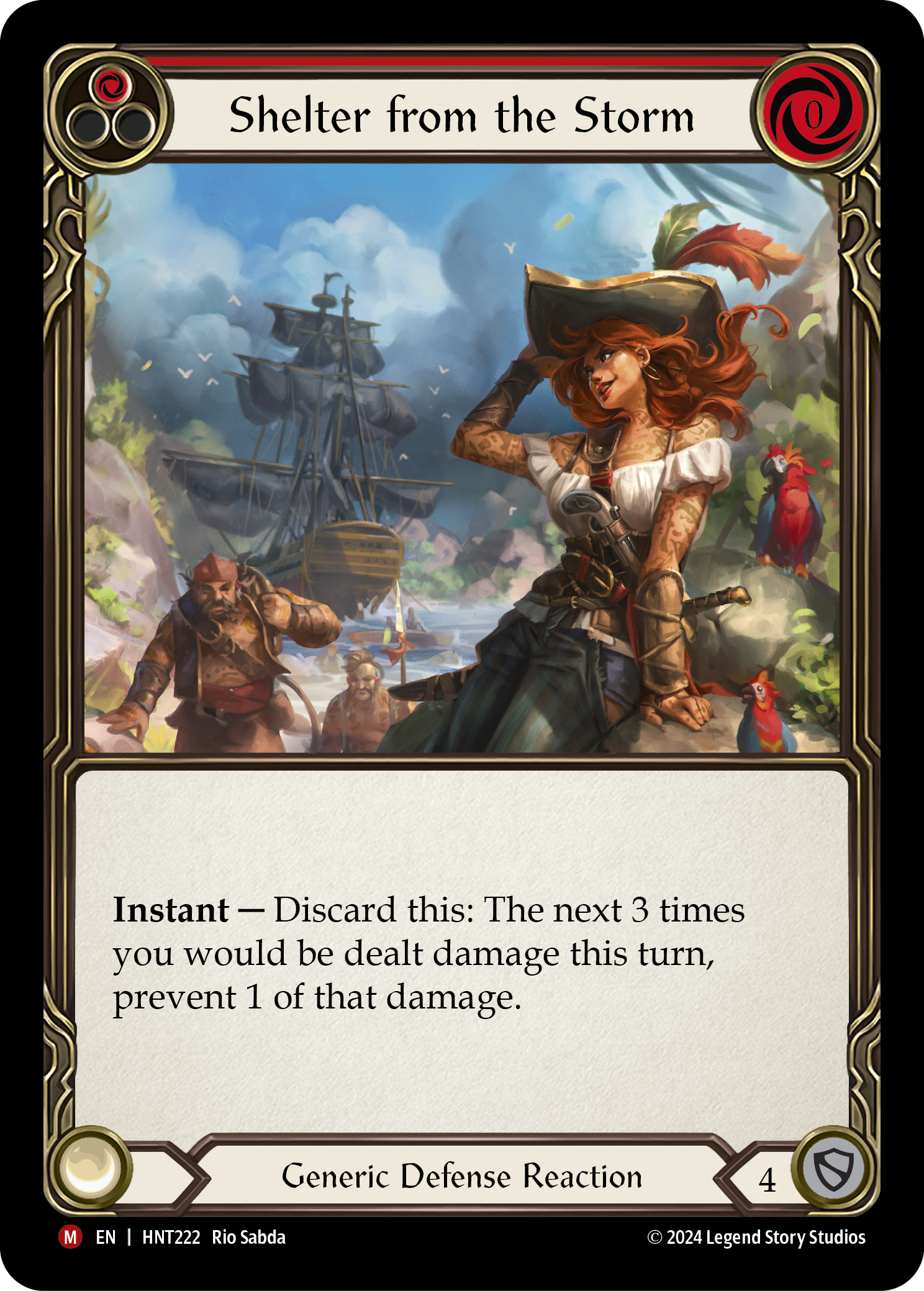 Shelter from the Storm Rainbow Foil – Fluke & Box