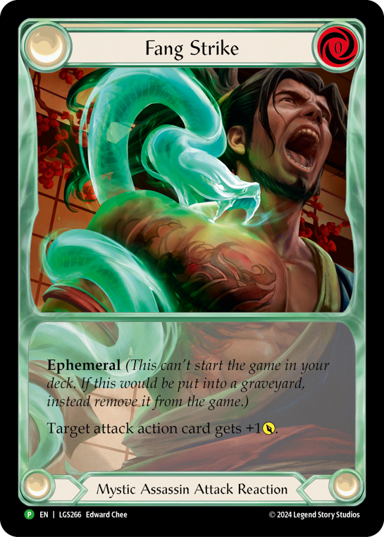 Fang Strike Rainbow Foil Promo – Fluke & Box