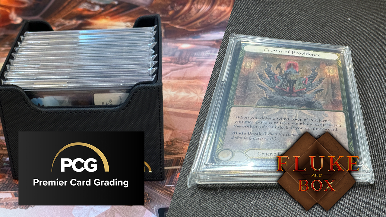 PCG Grading (Player Slab Or Regular) – Fluke & Box