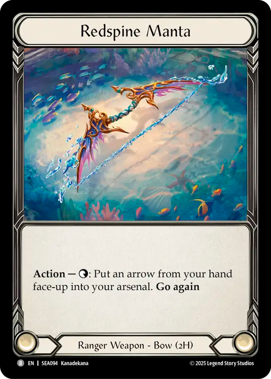 Redspine Manta – Fluke & Box