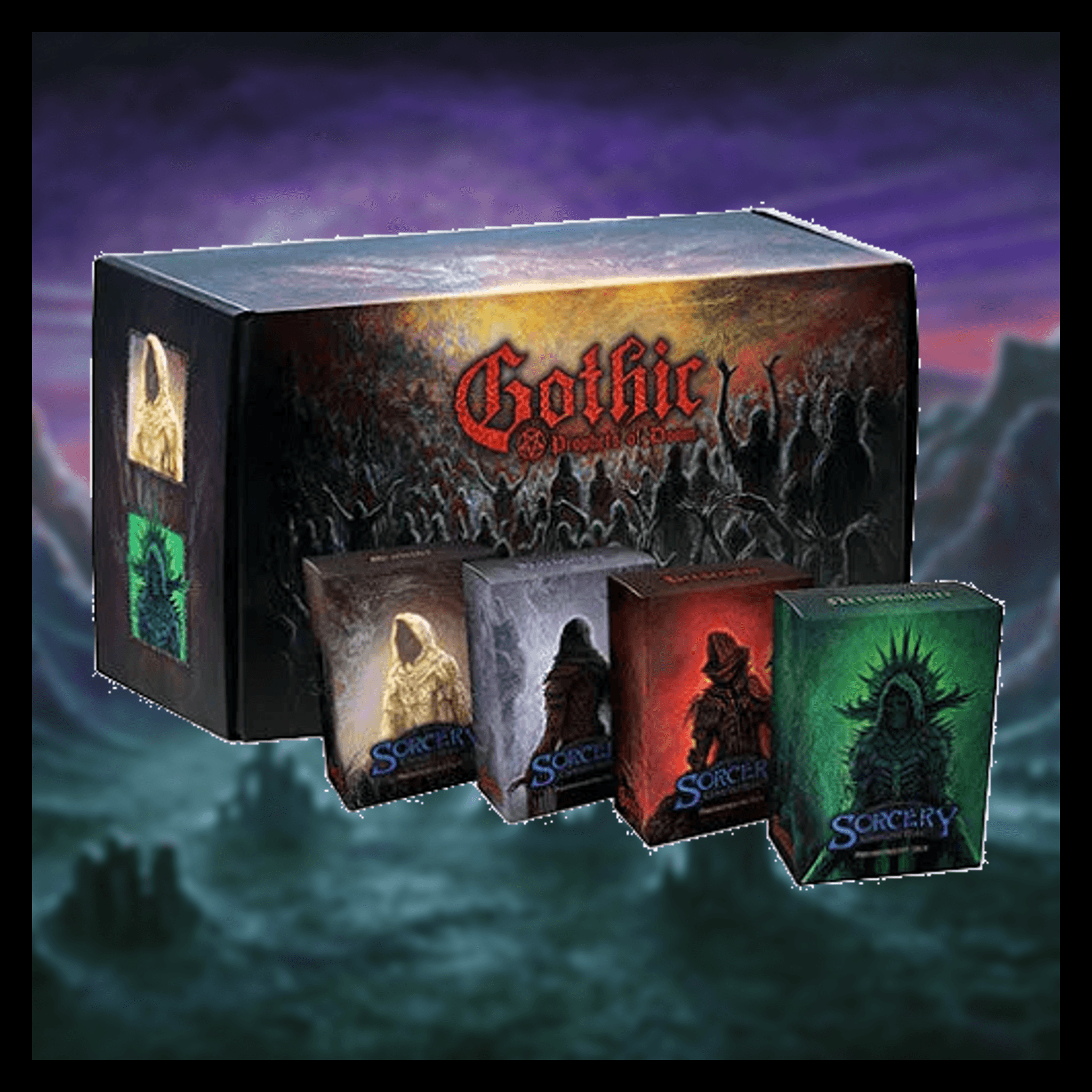 Sorcery TCG : Gothic Prophets of Doom Pre-Constructed Decks – Fluke & Box