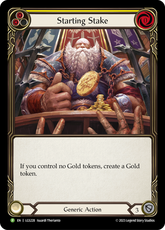 Starting Stake Cold Foil – Fluke & Box